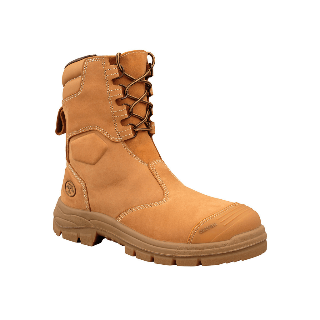 Oliver 55385 Lace Up Zip Side Welders High Leg Boot - Worklocker ...